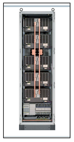 SWITCH MODE POWER RACK RECTIFIER, OUTPUT 0 TO 13.3 VDC, 4500 AMPS, P/N ...
